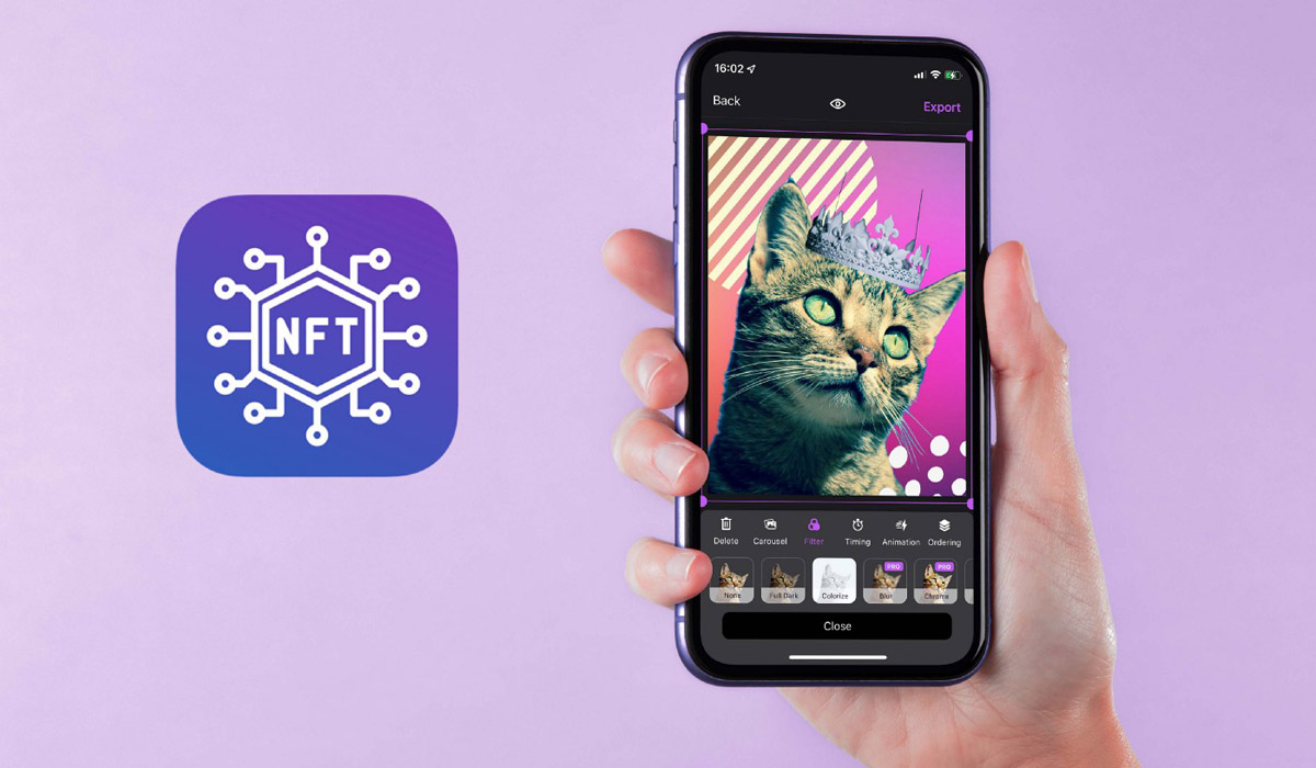 آموزش ساخت nft با گوشی اندروید و ios - رمزی‌ان‌اف‌‌تی